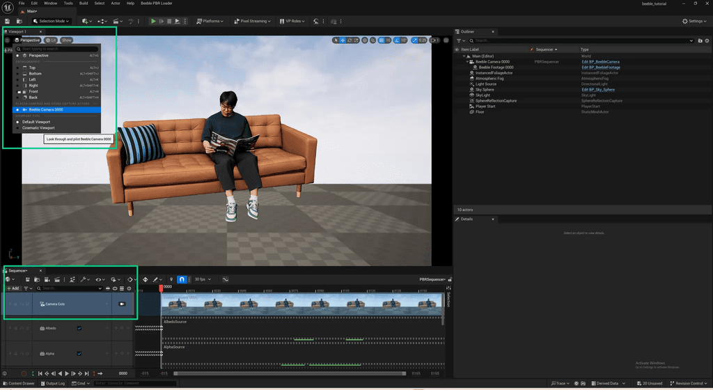 UE Plugin Guide - Beeble