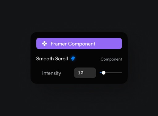 Smooth Scroll for Framer by Framer University