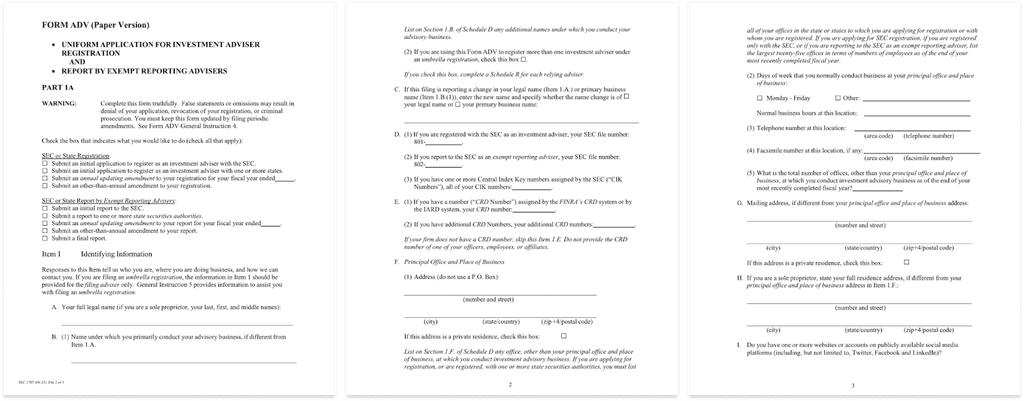 SEC RIA Registration: Key Steps and Requirements