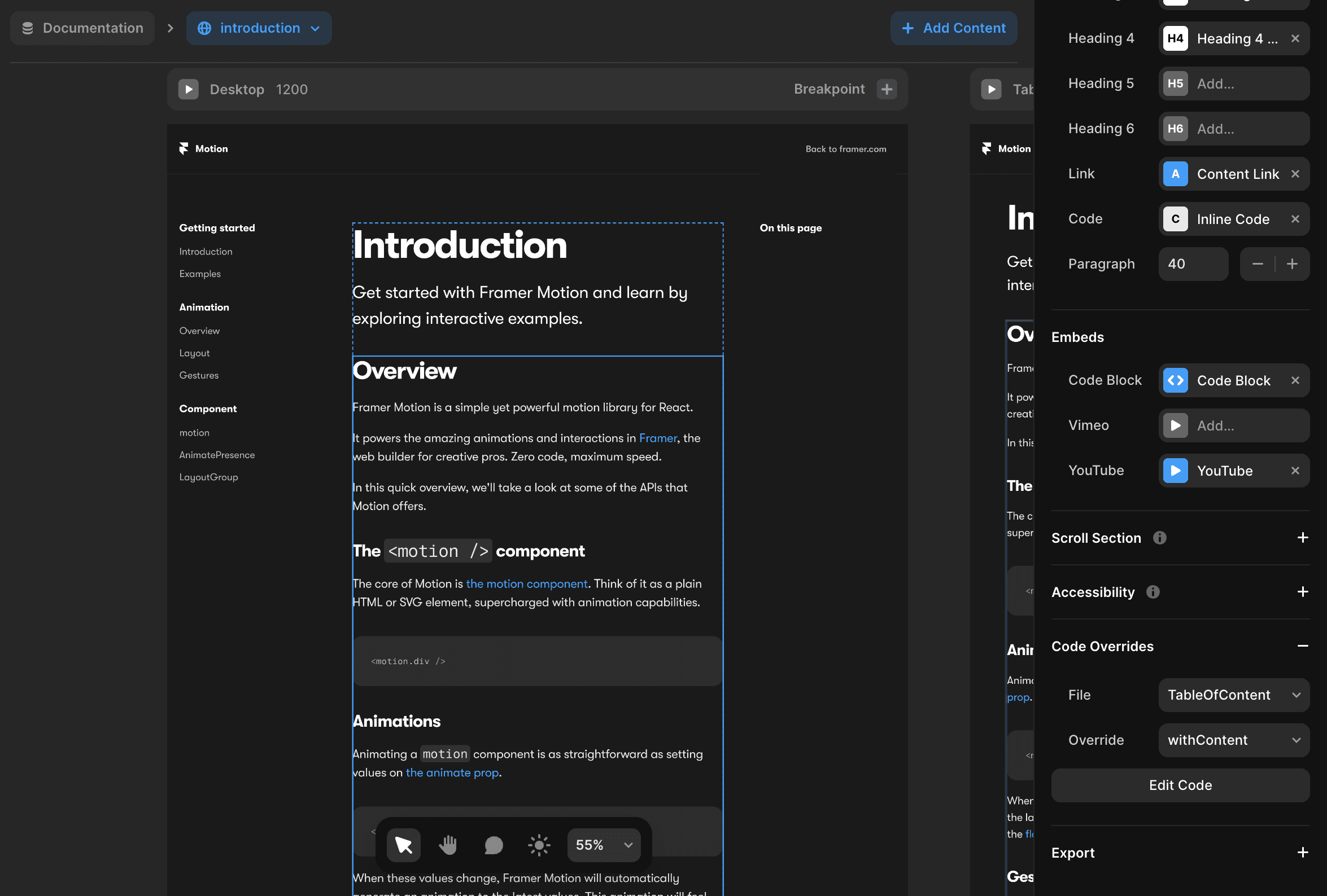 How to Create a Table of Contents for CMS Collections in Framer