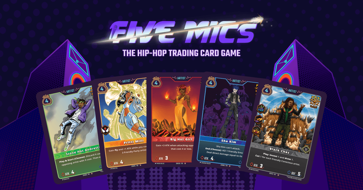 Five Mics: The Hip-Hop Trading Card Game
