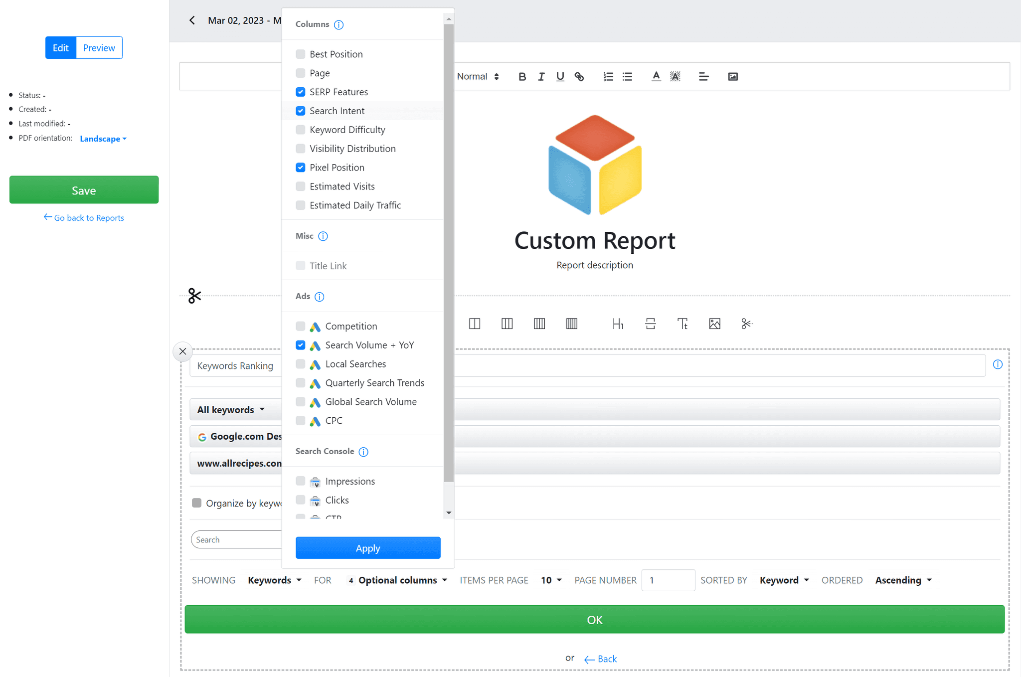 How to Create Excellent SEO Reports for Your Clients with Advanced Web ...