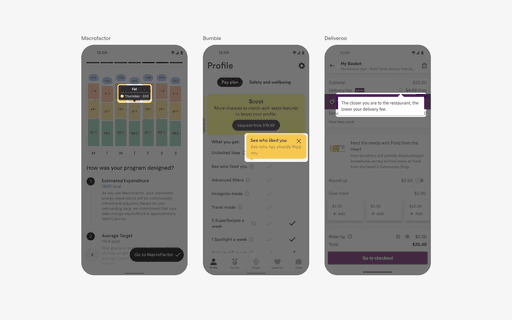 Tooltip UI Design: Best practices, Design variants & Examples | Mobbin ...