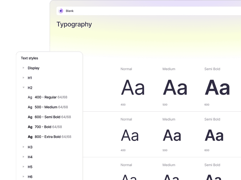 Blank Design System