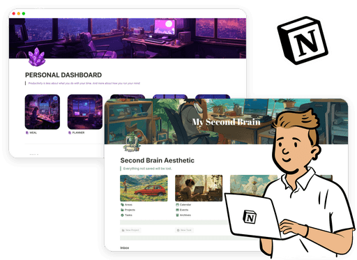 Best Notion Personal Bundle Pack: Transform Your Productivity with 6 ...