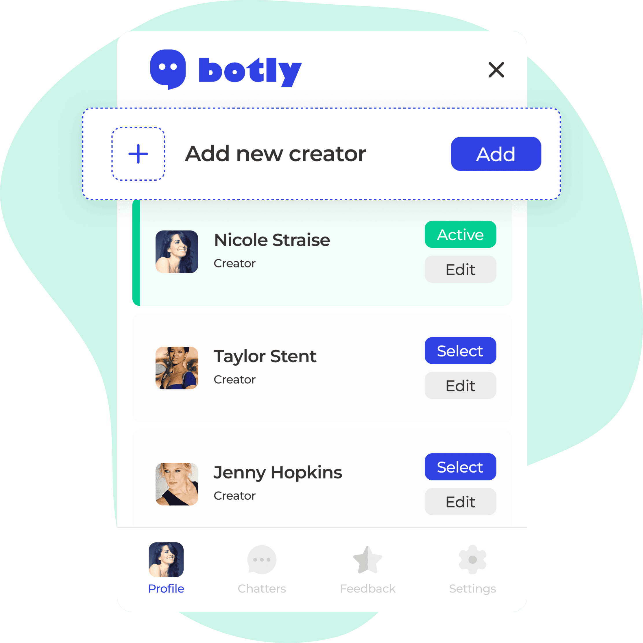 Botly: AI chatbot for OnlyFans