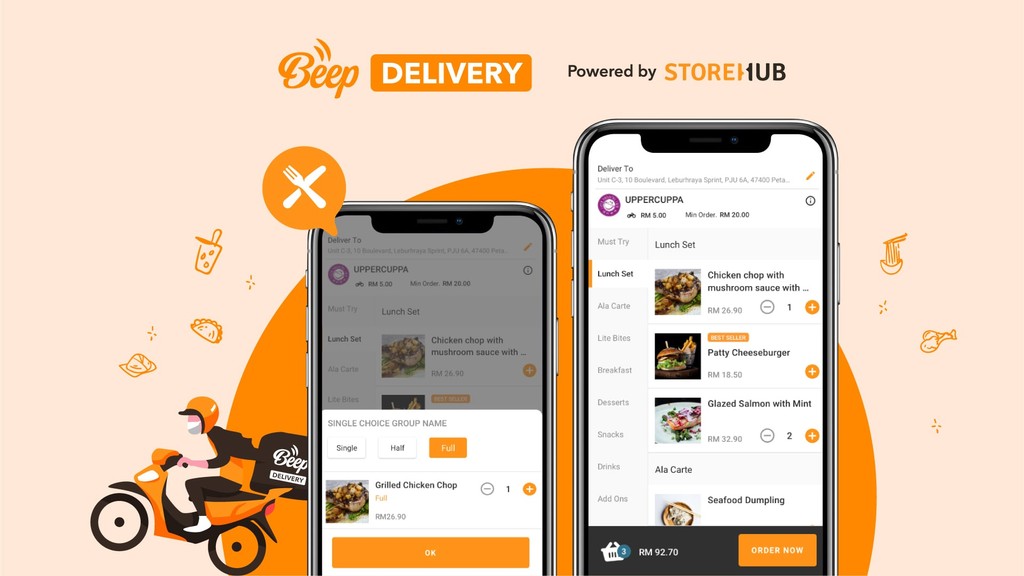 Beep by StoreHub: A Food Delivery App For Small F&B Businesses ...