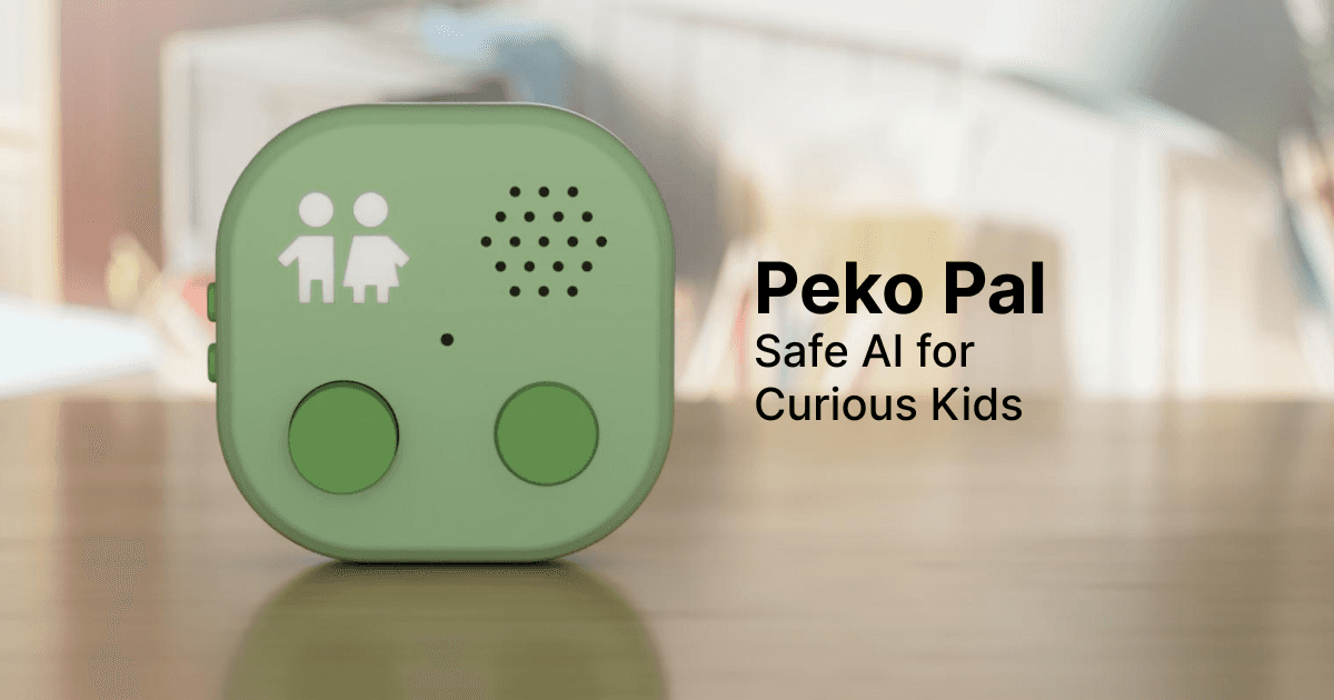 Peko Pal | Safe AI Companion for Curious Kids | Screen-Free Learning ...