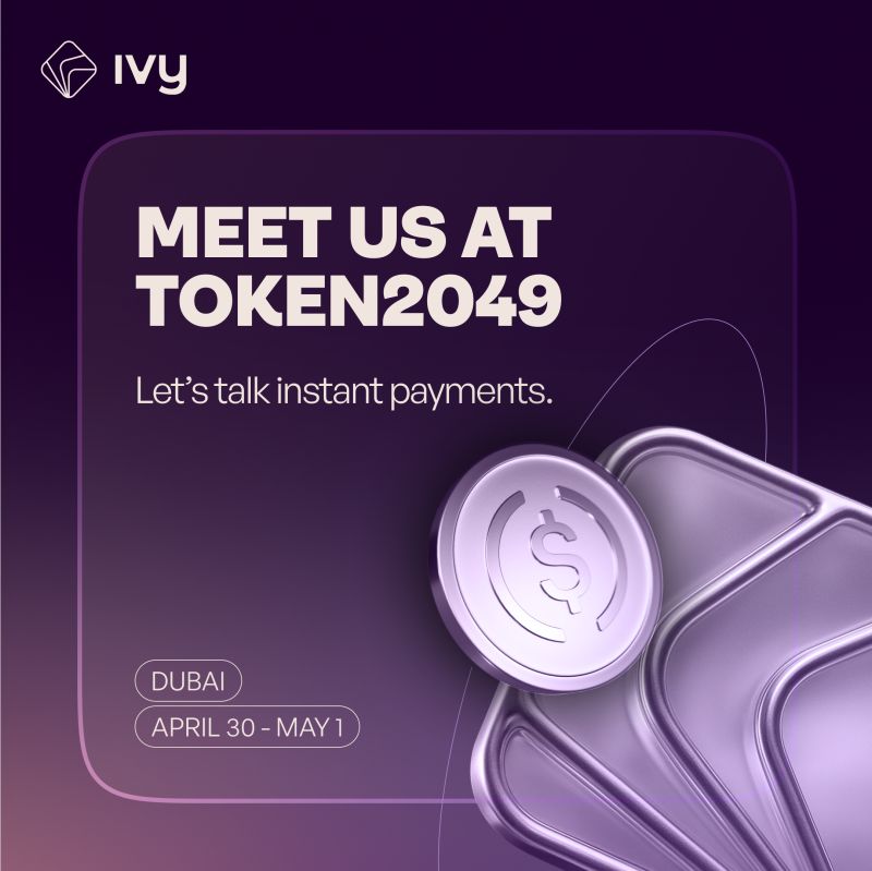 Team Ivy is Attending TOKEN2049 in Dubai
