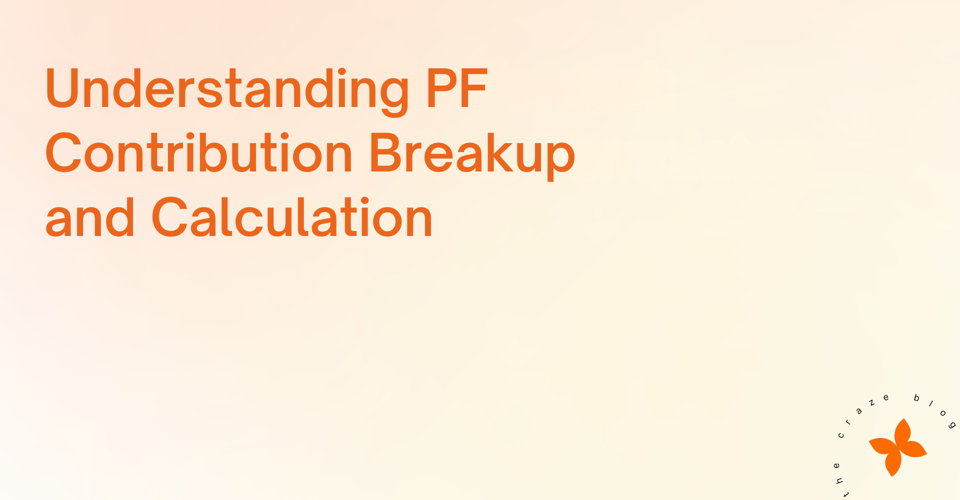 PF Contribution Breakup: Employer & Employee Share Explained with ...