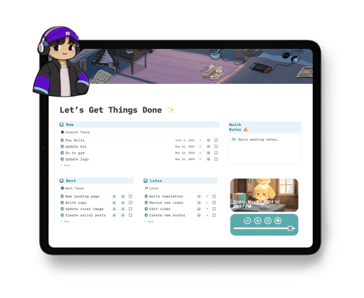 Top 10 Notion Gamification Templates to Gamify your Life - Solt Wagner