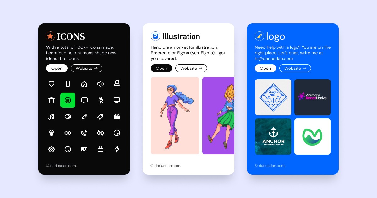 Illu Characters - Darius Dan - Portfolio