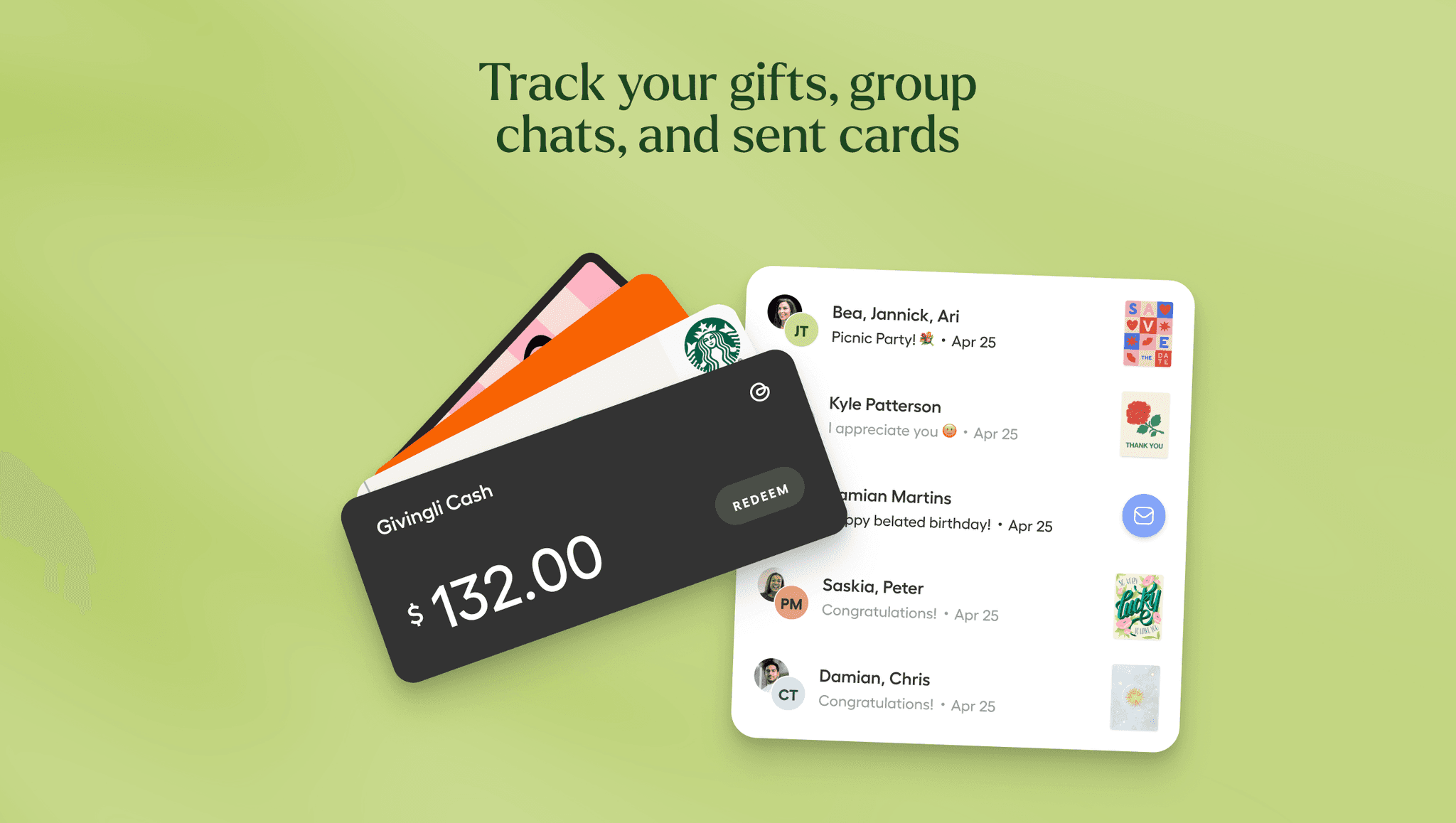 The Best Way to Gift Online | Givingli - Send Gifts and Greetings