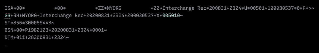 Getting started with the X12 file format