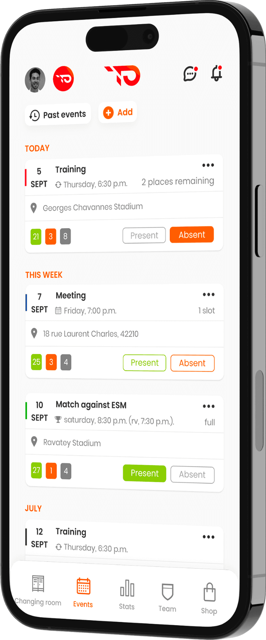 TeamPulse - Free team management application