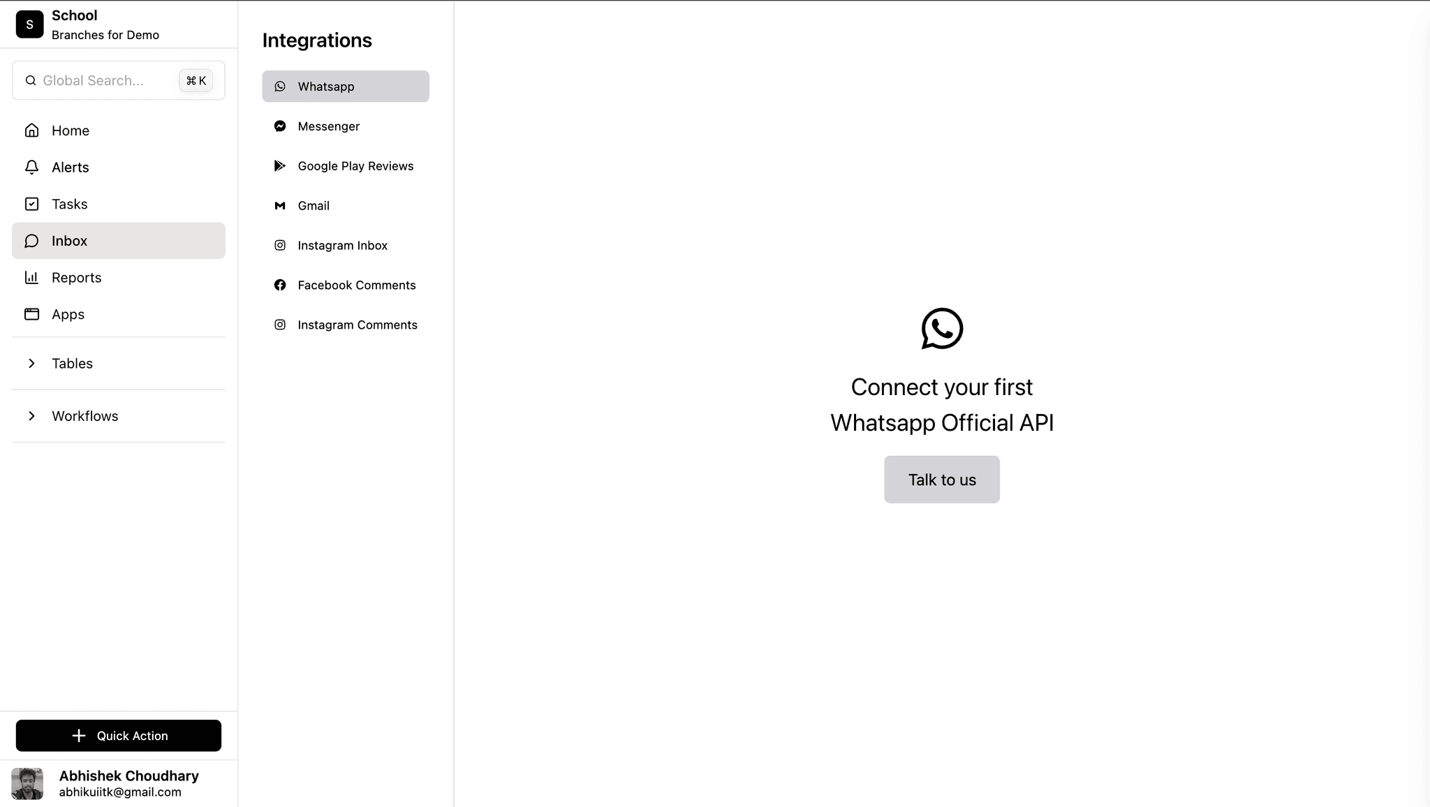 Create custom AI powered business softwares without code - CRM, Accounting, Order Management