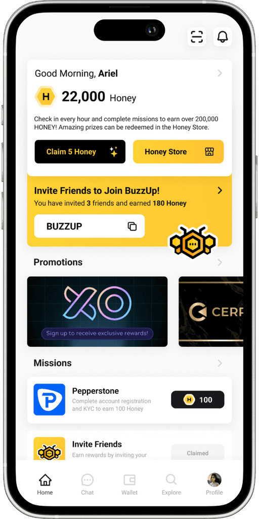 BuzzUp | Step into Decentralized Social 🐝 Message and Pay Frens ...