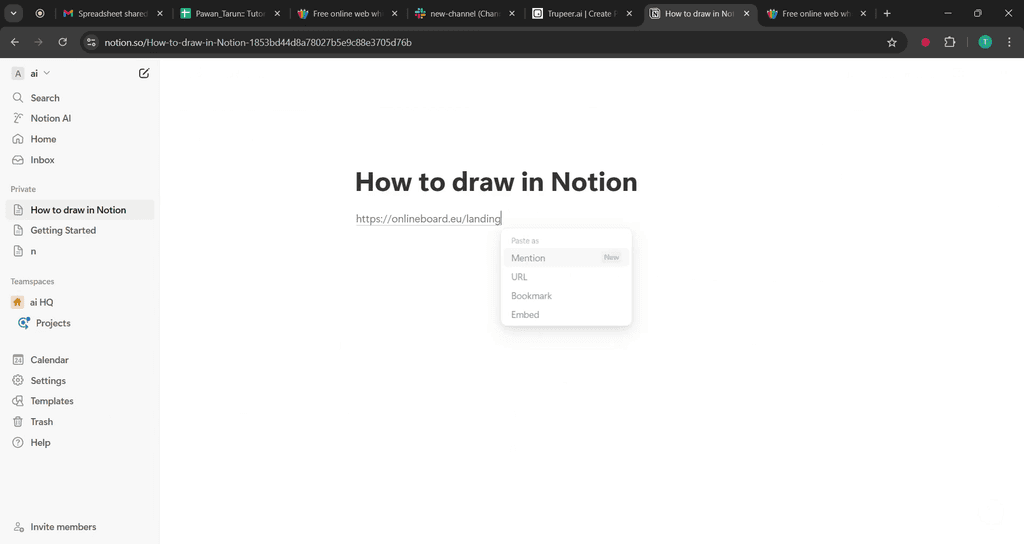 How to Draw in Notion – Simple Ways to Add Handwritten Notes & Sketches ...