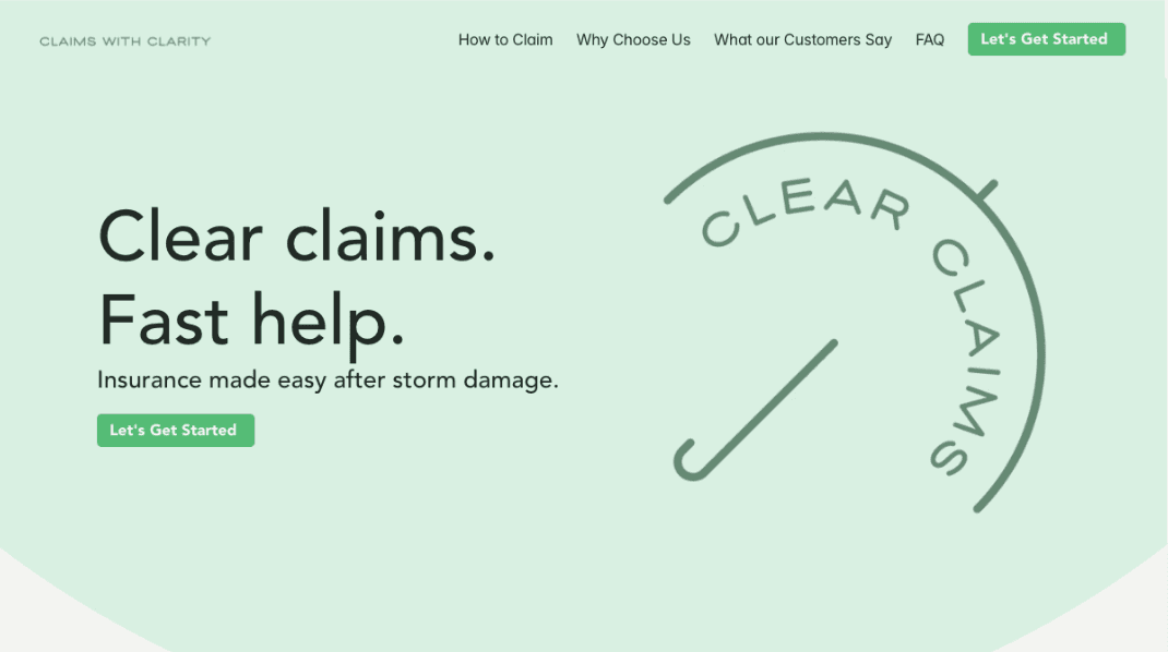 Simplifying Storm Damage Claims