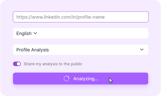 Free LinkedIn Profile Analyser | Analyse Your LinkedIn Profile