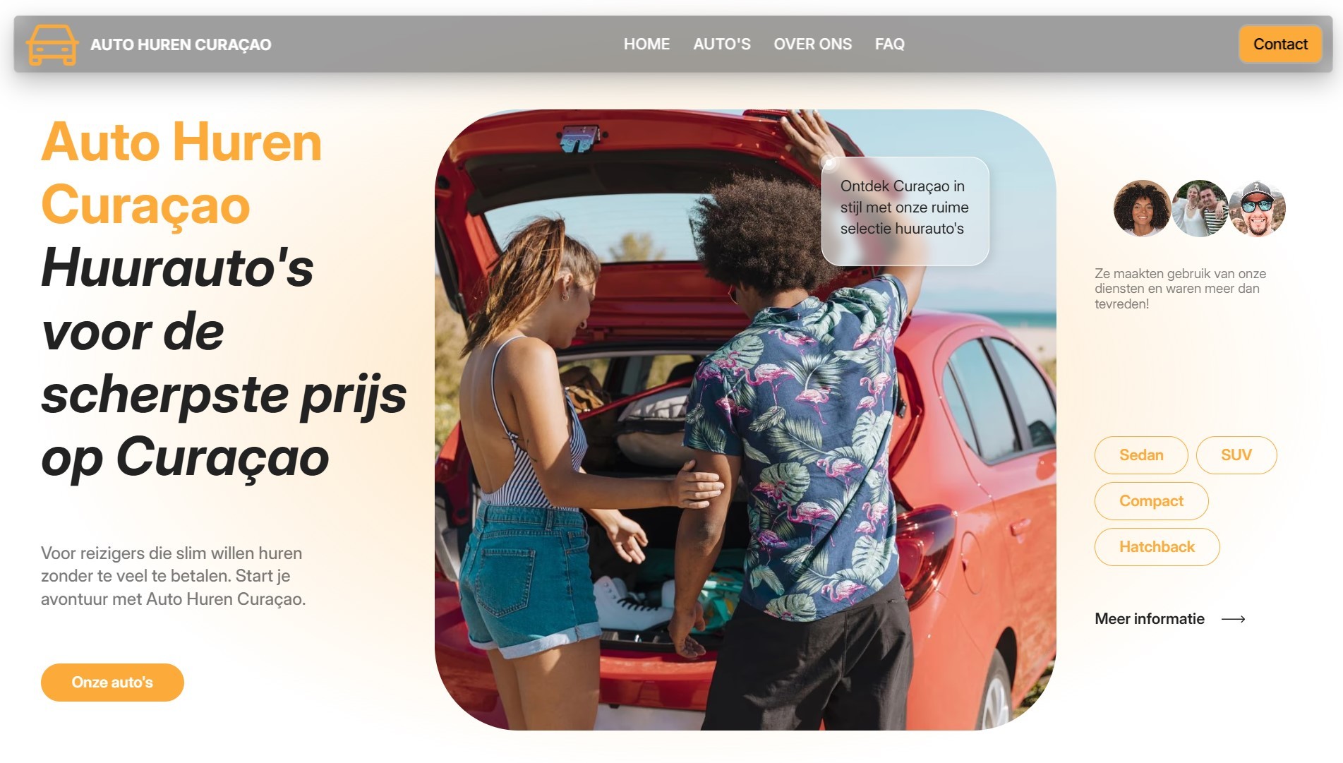 Rental cars in Curacao | Compact Cars, SUVs, and Sedans