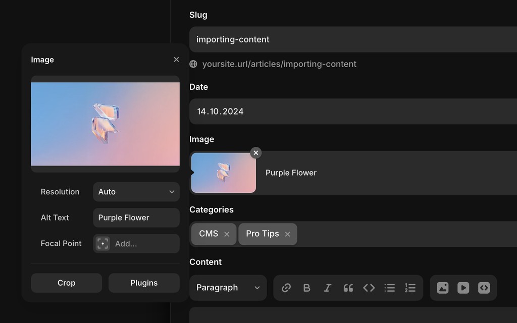 How to add Alt Tags to images - Framer Help