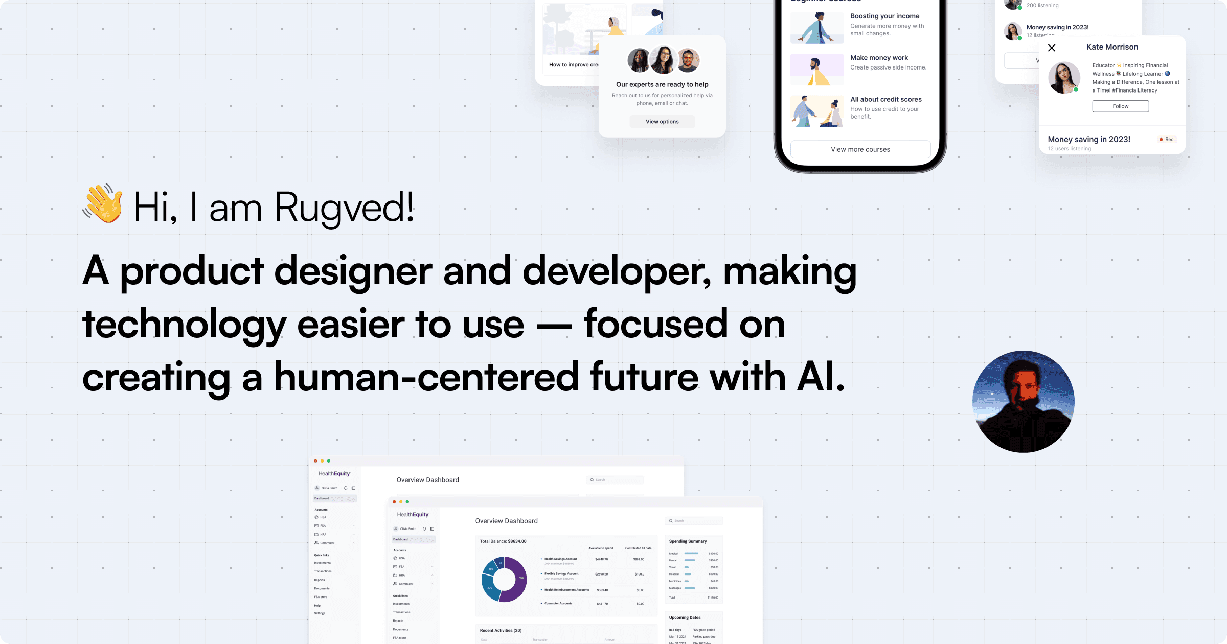Rugved | Product designer