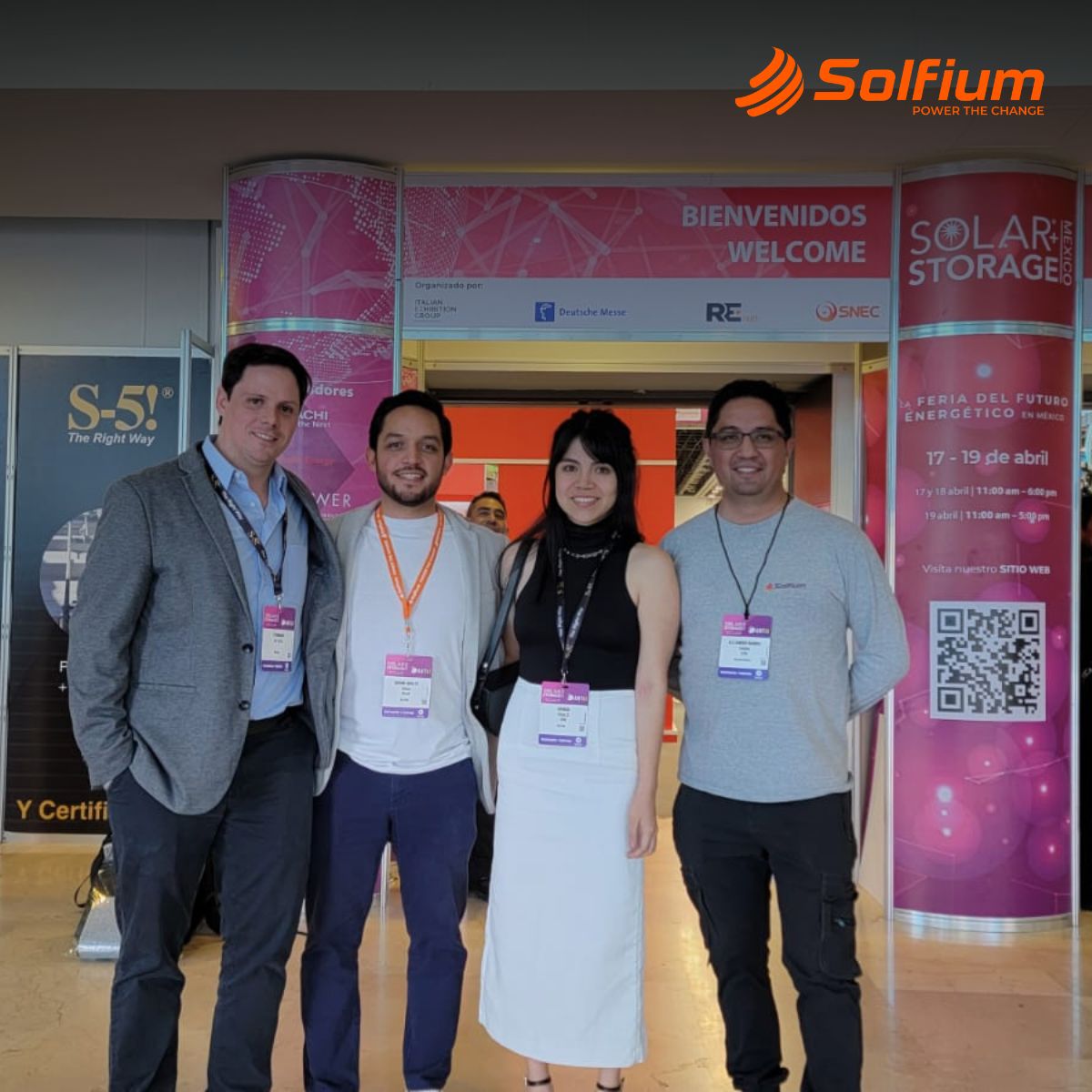 Solfium Impulsa la Transición Energética en RE+ México 2024 - Solfium