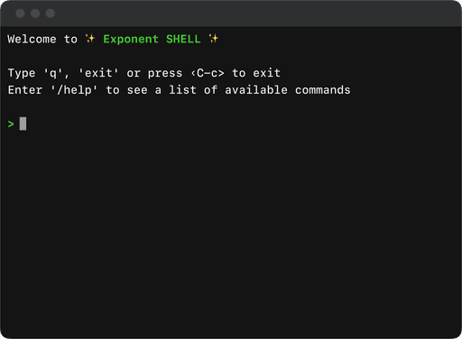 Exponent | A collaborative AI programming agent