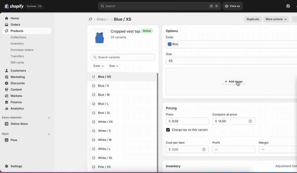 How to Add Color Swatches to Products in Shopify (Step-by-Step)