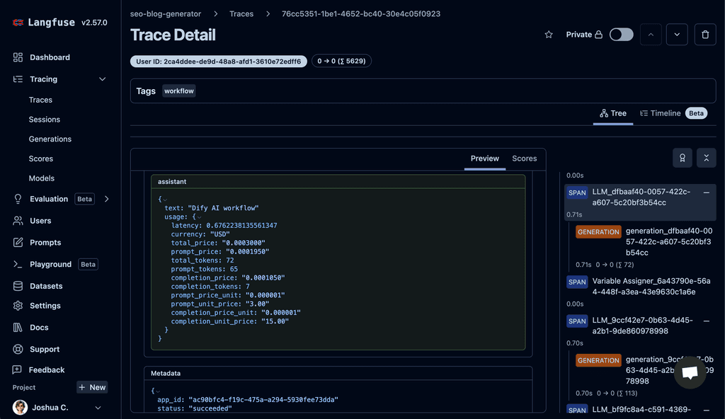 Enhance LLM Application observability on Dify with LangSmith and ...