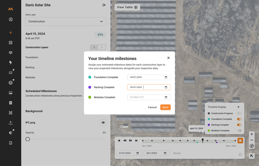 Autonomous Drone Operations for Solar