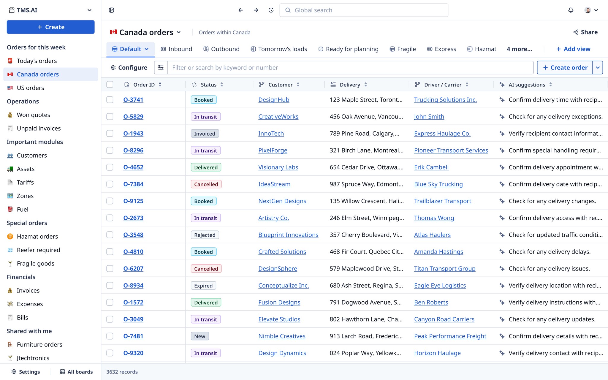 TMS.ai – Official TMS Platform by Rose Rocket