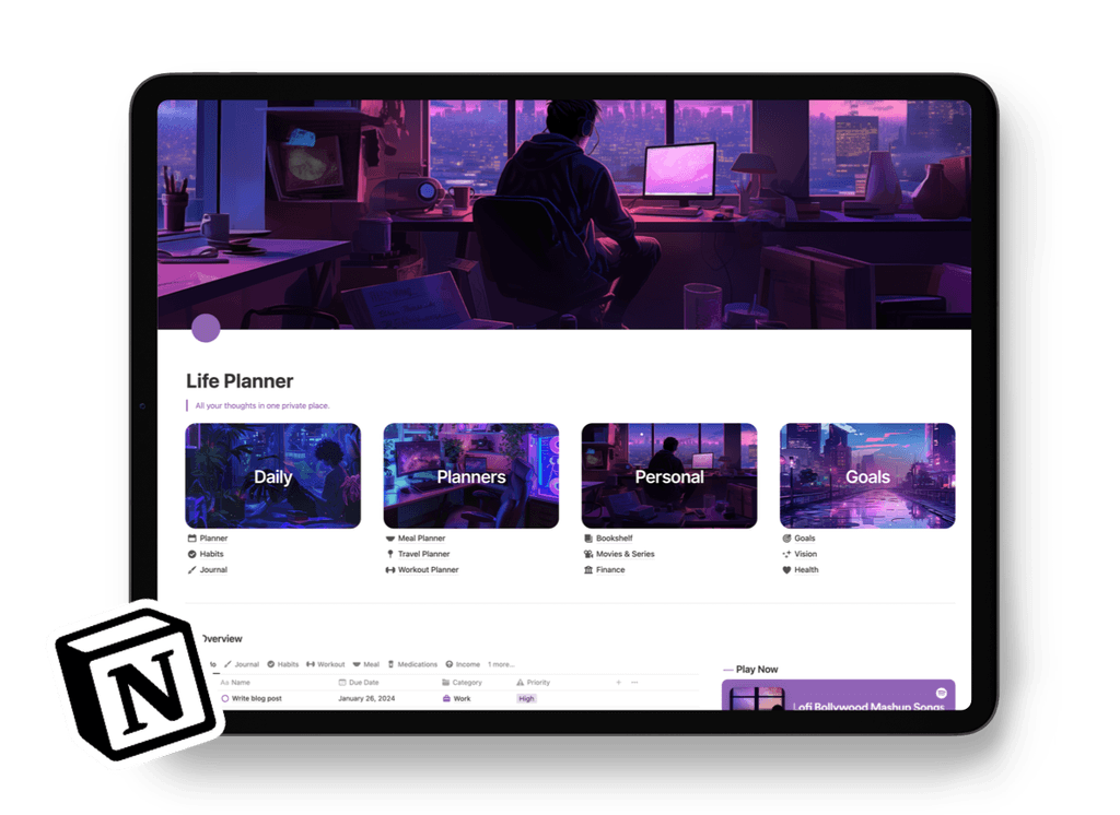 Blog - Premium and Free Notion templates for productivity and ...