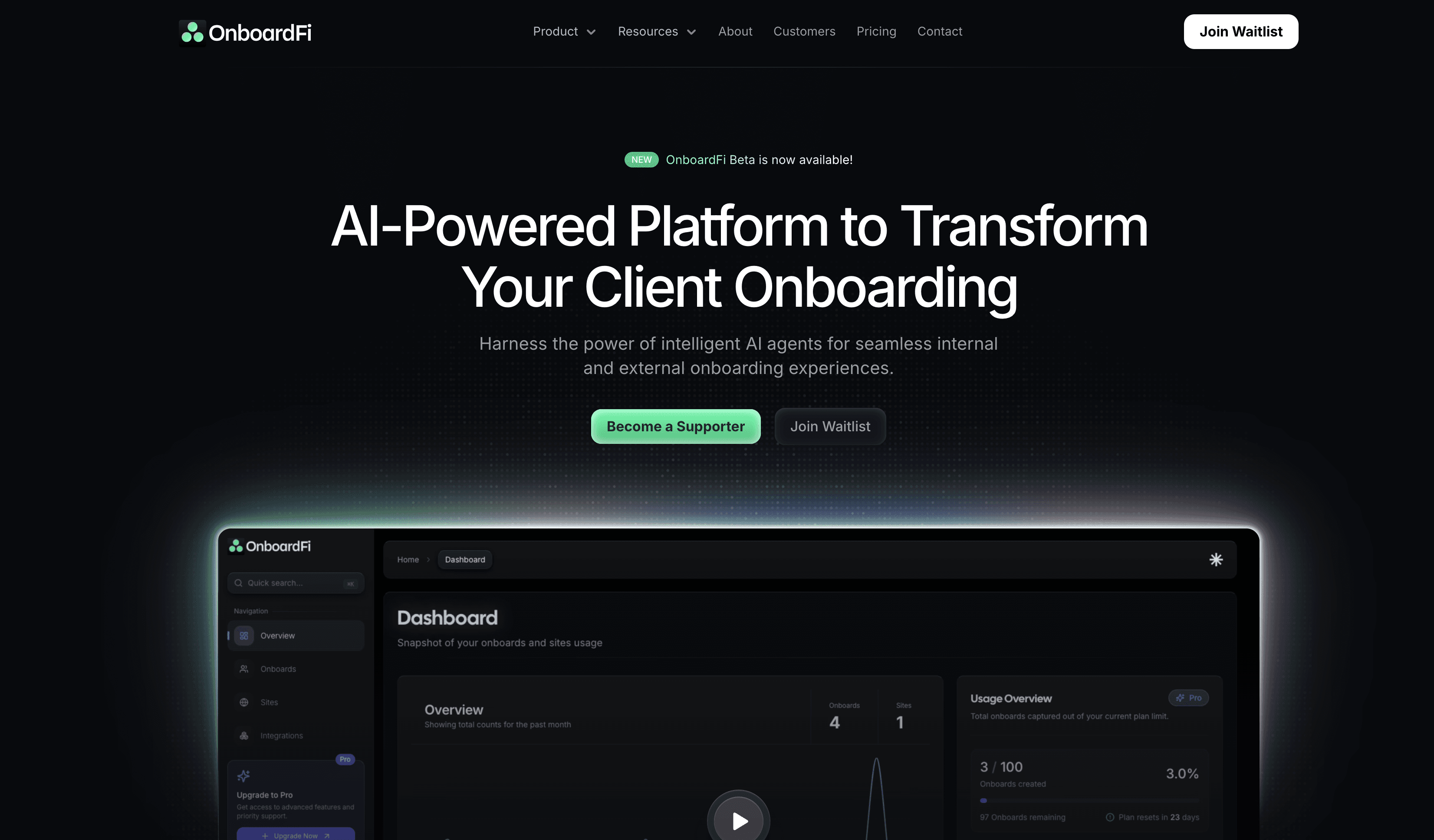 OnboardFi | Transform Client Onboarding with AI
