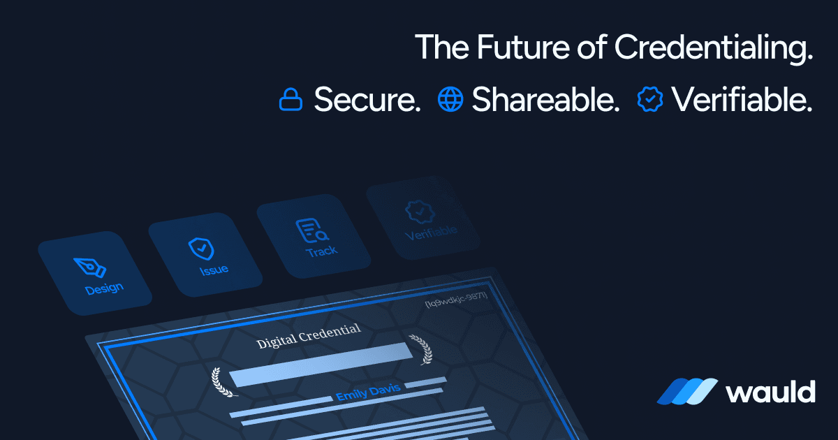 Formal and emblematic red training badge template - Wauld