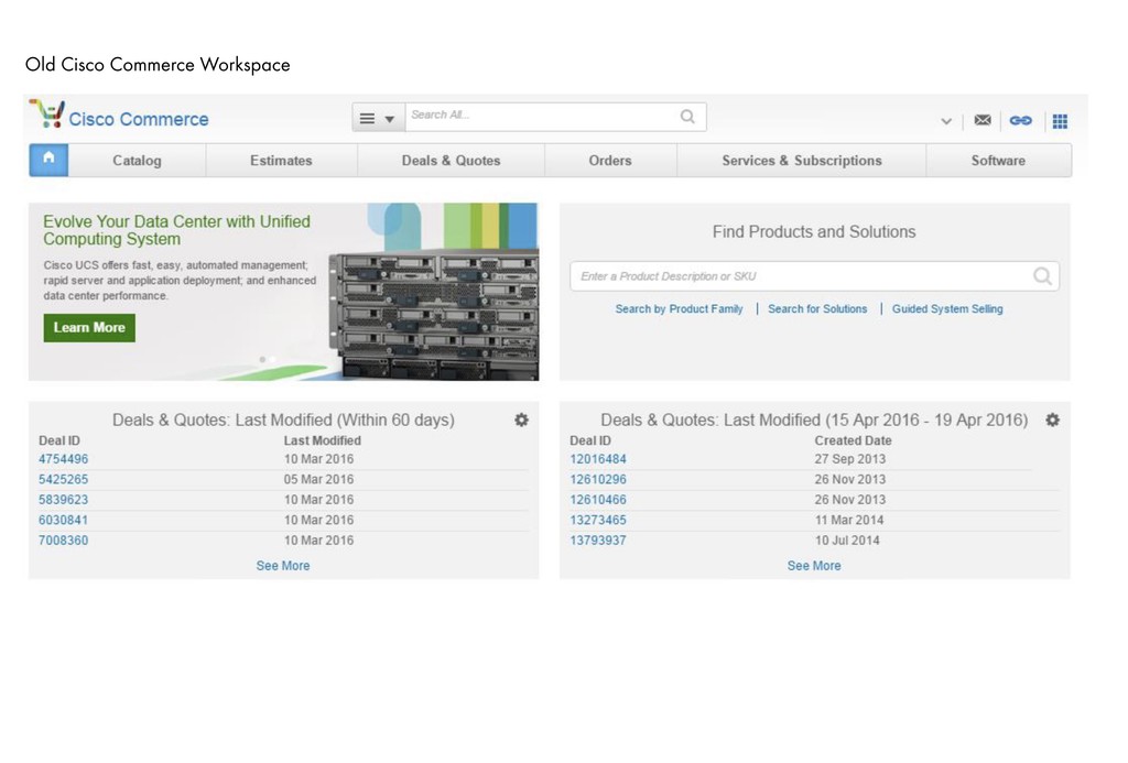 Cisco Commerce Workspace — case study by Khoa Nguyen