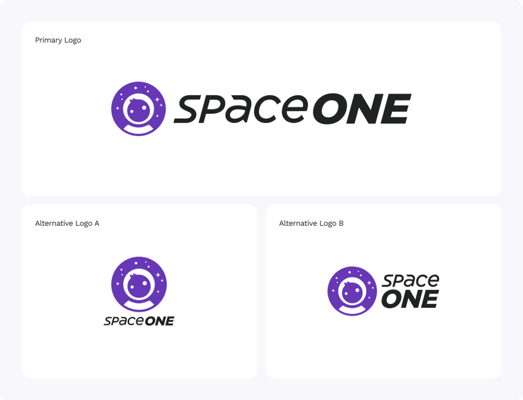 브랜드 가이드라인 | SpaceONE