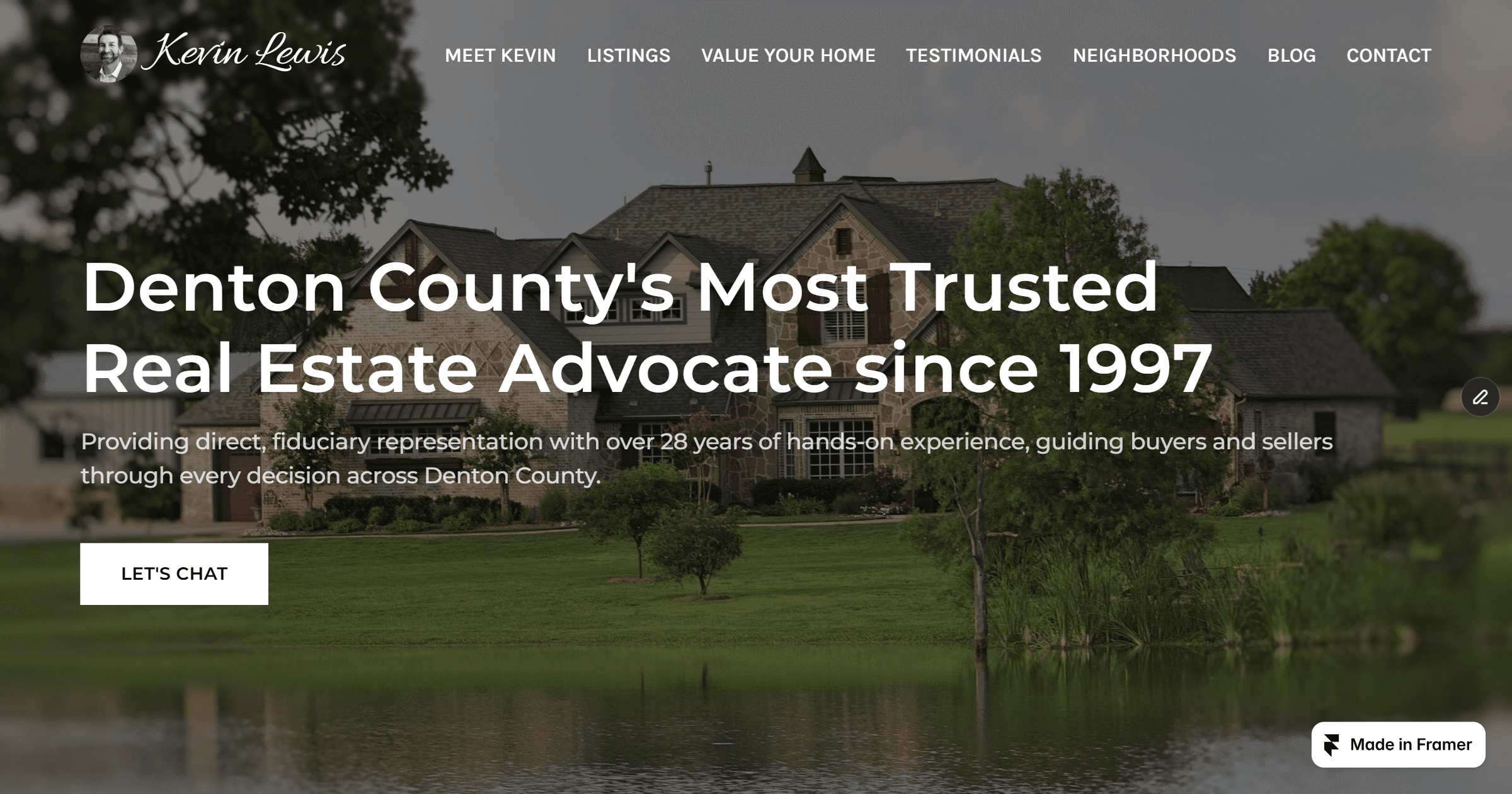 Kevin Lewis | Denton County Real Estate Advocate Since 1997