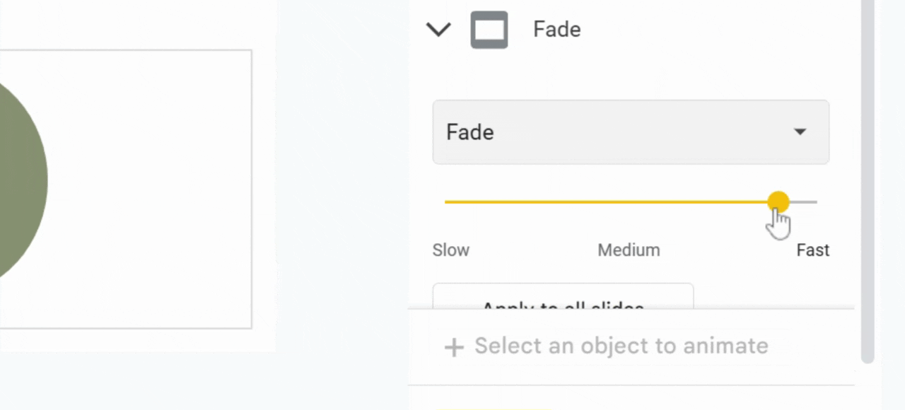 How to add transitions in Google Slides