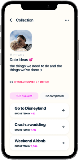 Bucket - A Bucket List App