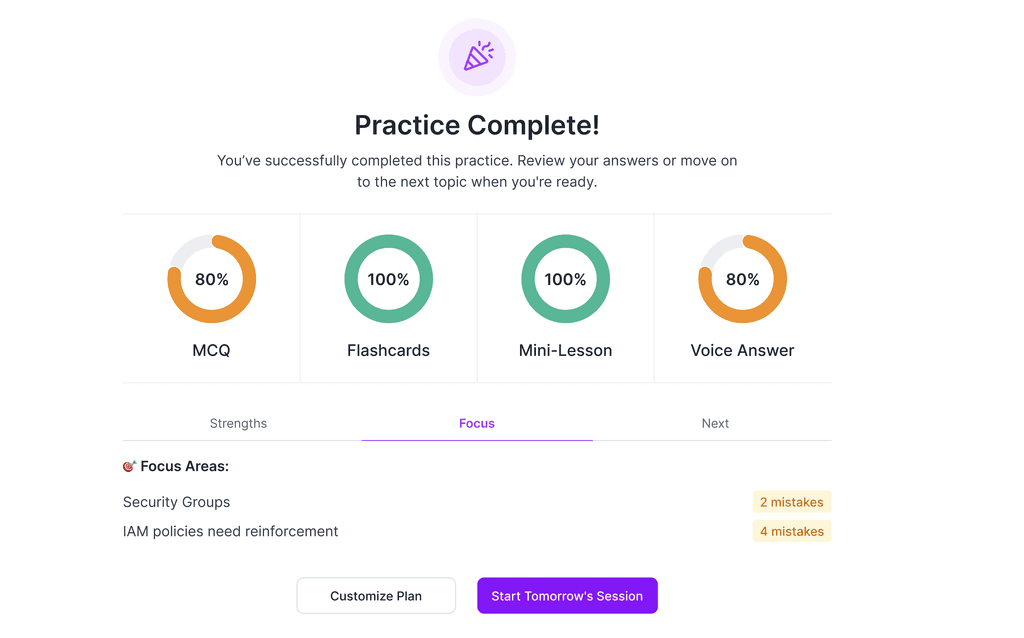 StudyTech AI - AWS Certified Learning