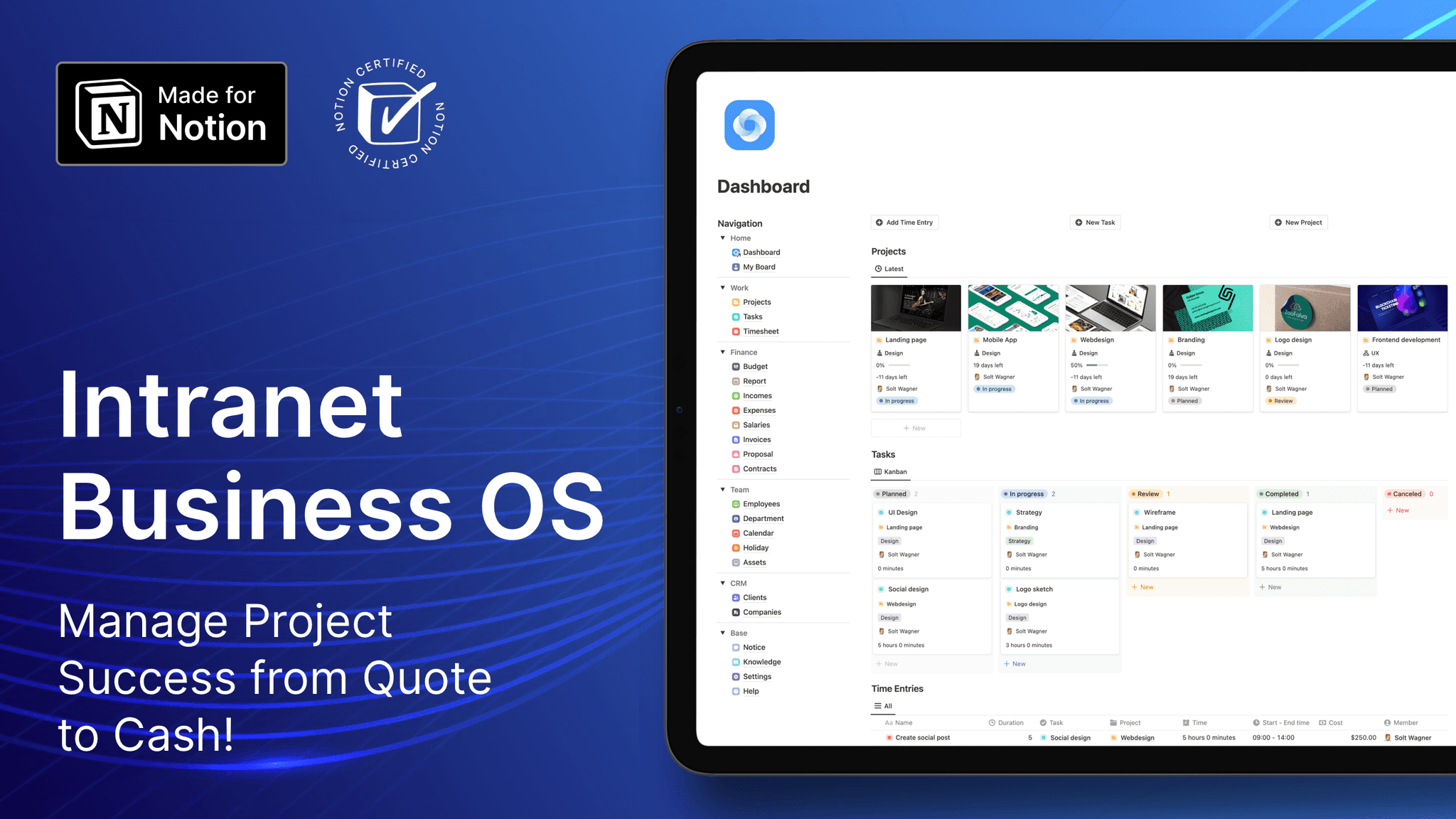 9 Notion Time Tracker Templates for 2025 - Solt Wagner