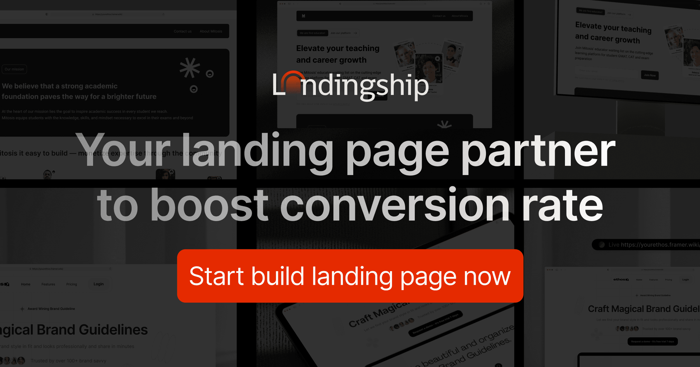 Landingship - High Performing Landing Page