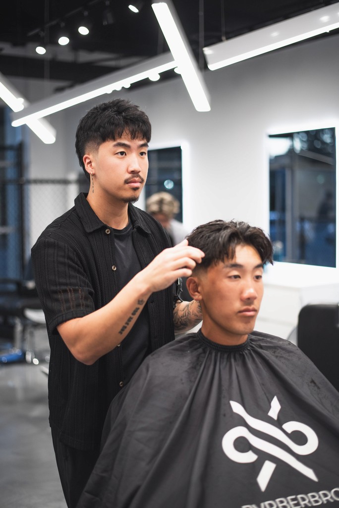 The Perfect Part: How to Match It to Your Face Shape - The Cage Barbershop