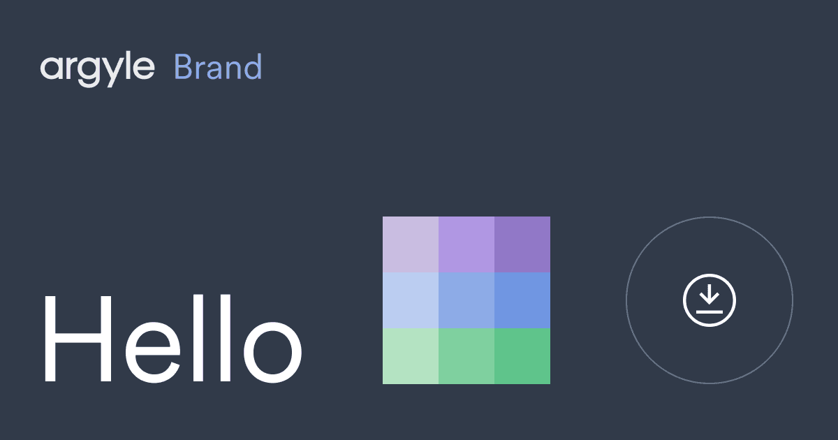 Argyle Brand Guidelines