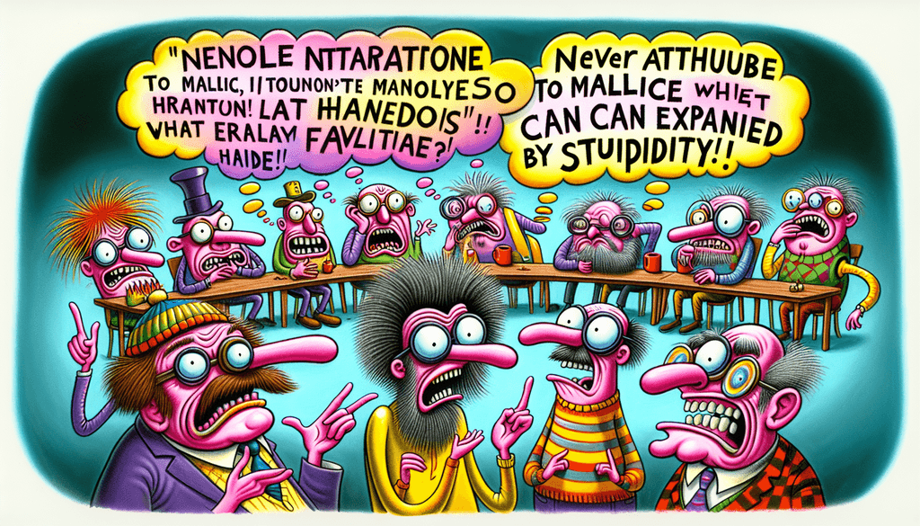 Think of Simplicity: Hanlon Razor Explained - Teamcamp Blog