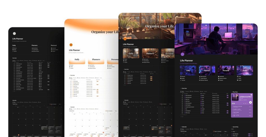 Ultimate Life Planner Notion Template @ Solt Wagner