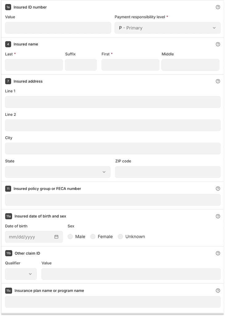 How to fill out Stedi’s CMS-1500 form for professional claims - Stedi