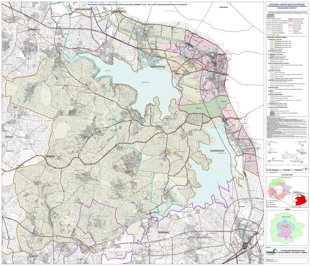 VMRDA 2041 & HMDA 2031 Master Plans | RRR Alignment Map - Charan Group